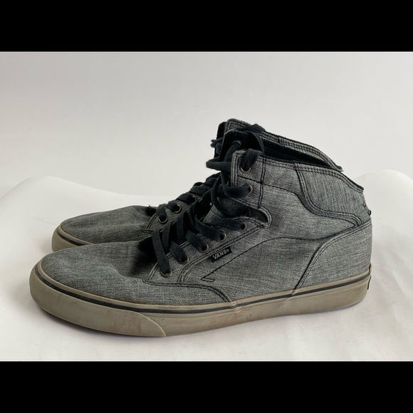 Vans | Shoes | Vans Midhi Top Shoes Size Mens 3 Gray | Poshmark